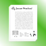 Soccer Word Search – Word Search Boss