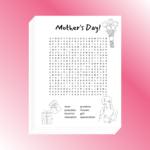 Mother’s Day Word Search – Word Search Boss