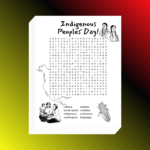 Indigenous People’s Day Word Search – Word Search Boss