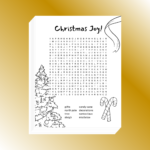 Christmas Joy Word Search – Word Search Boss